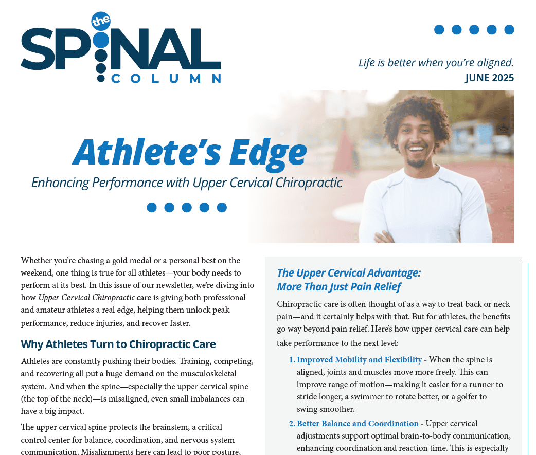 Athlete’s Edge: Enhancing Performance with Upper Cervical Chiropractic - Barrett Chiropractic